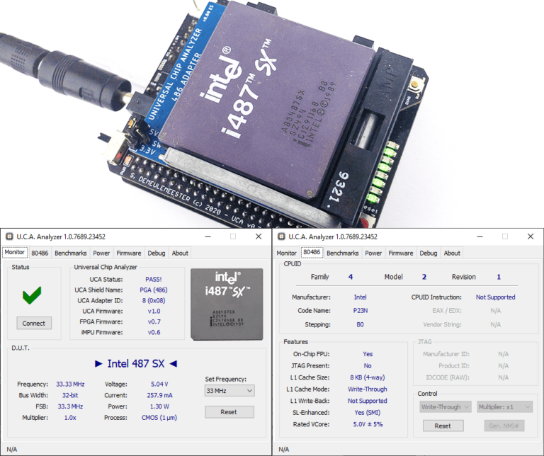 The UCA now supports Intel 487 SX – X86.FR | Doc TB's R&D Lab